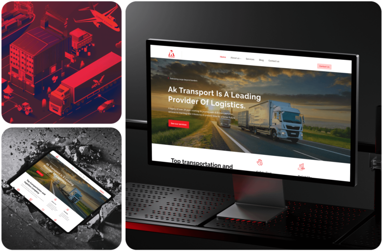 Responsive Transportation Website Design Company