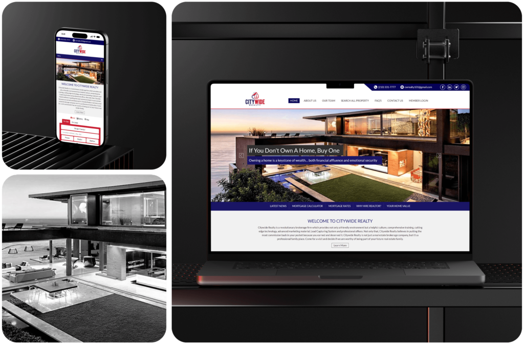 Professional Custom Real Estate Website Design
