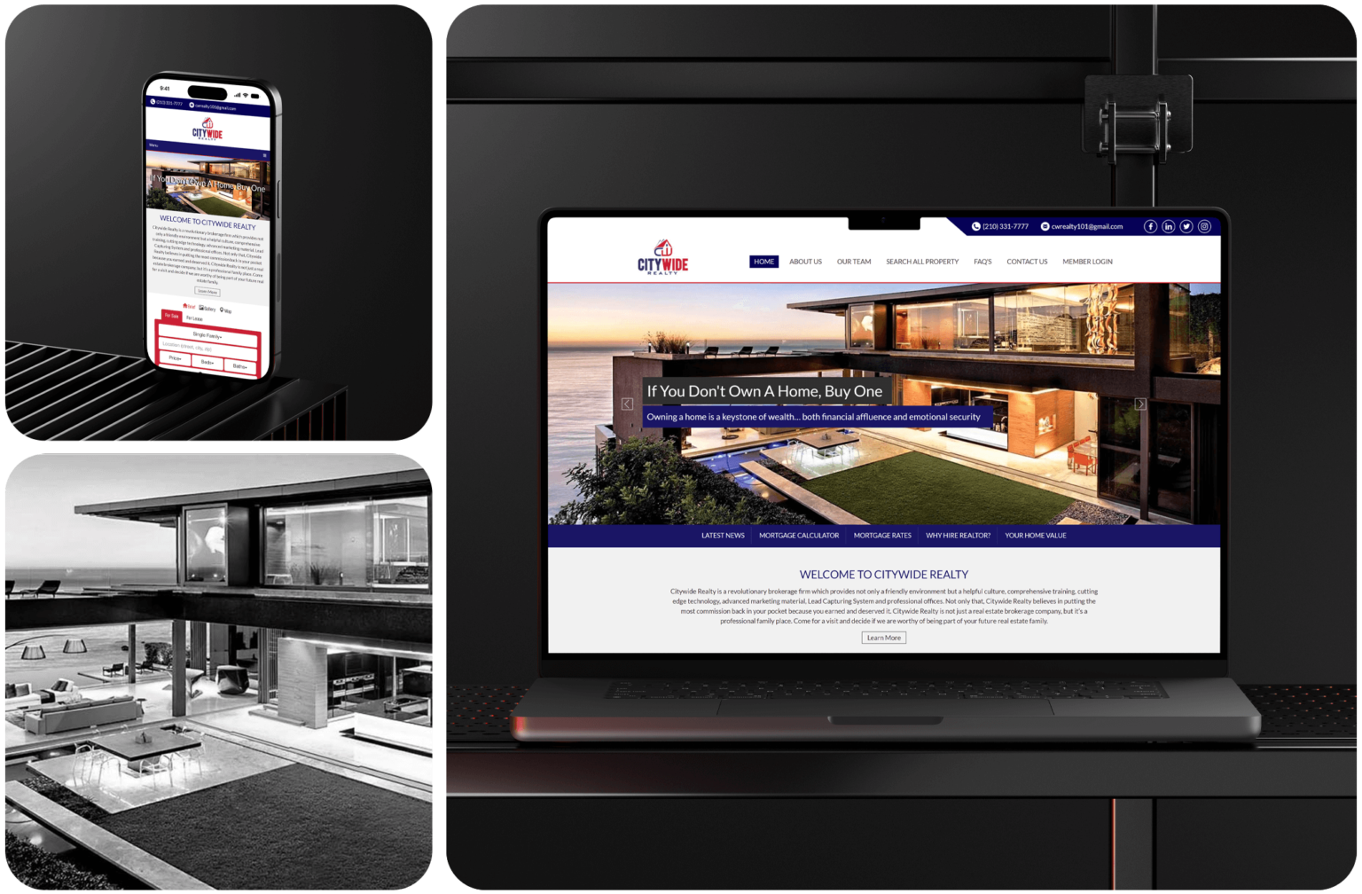 Professional Custom Real Estate Website Design