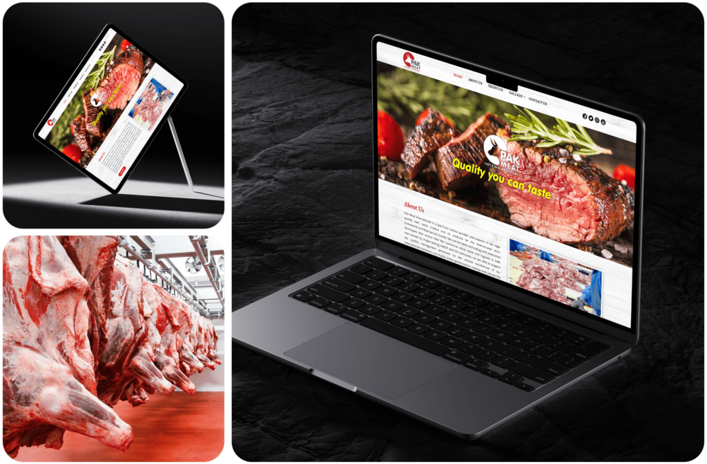 Professional Corporate Web Design Company | Pak Meat