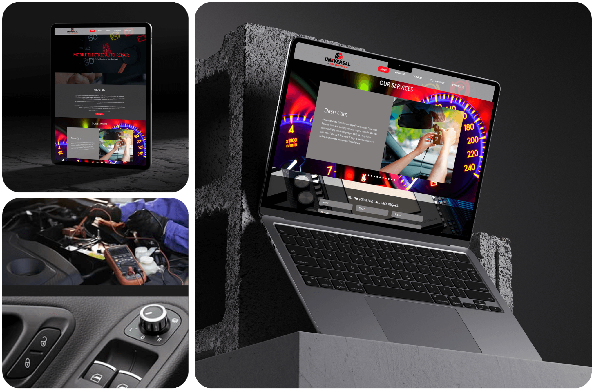 Professional Auto Repair Website Design Services